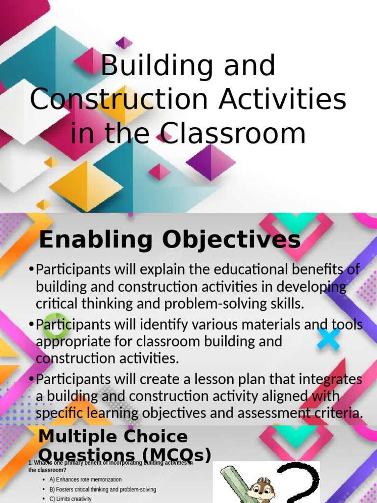 Introduction to Building Activities | PDF | Creativity | Learning