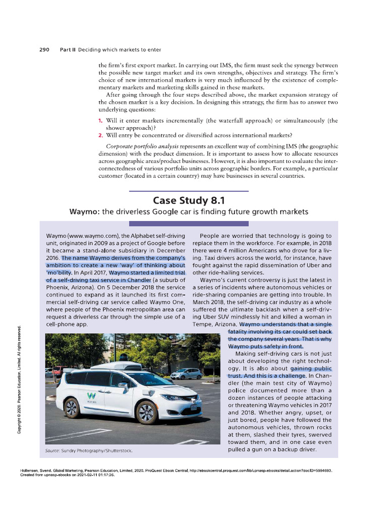 Case Study 2 Waymo | PDF