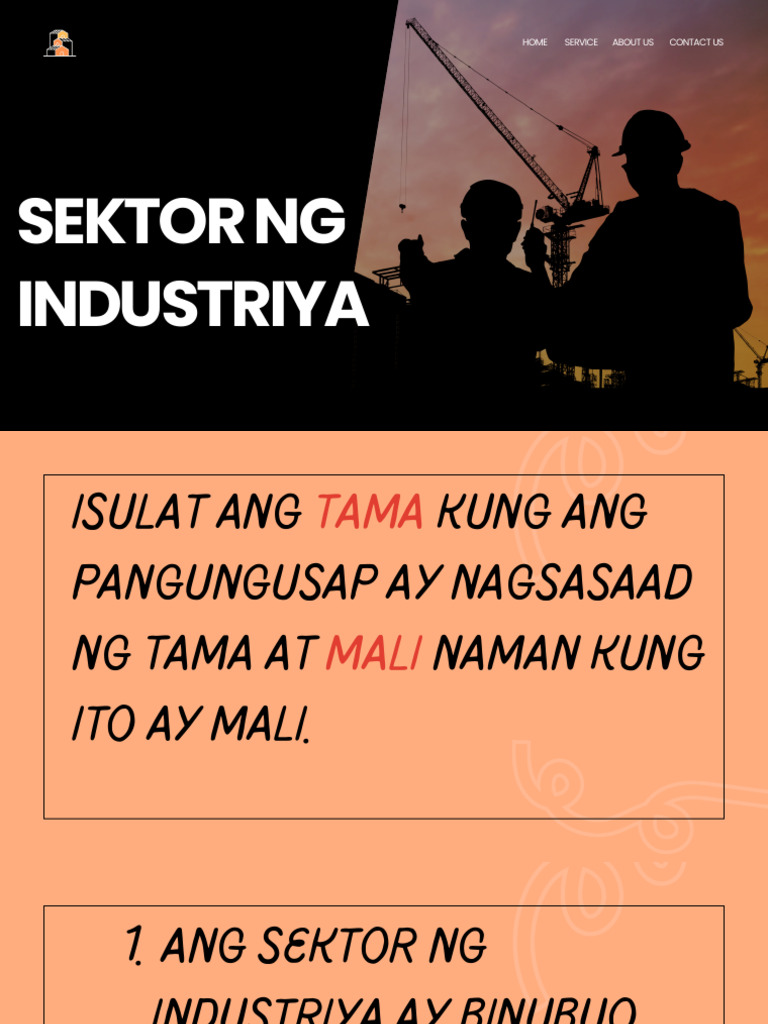 Sektor NG Industriya 1 | PDF