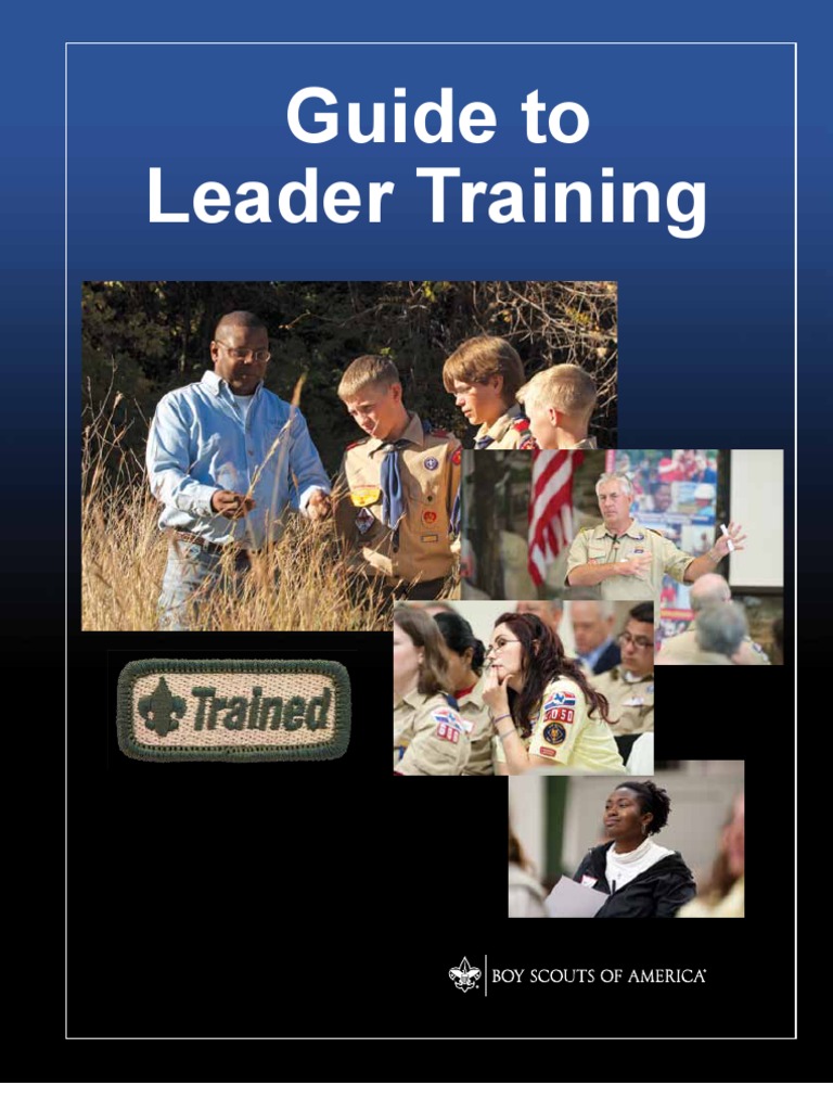 Guide To Leader Taining | PDF | Boy Scouts Of America | Scouting