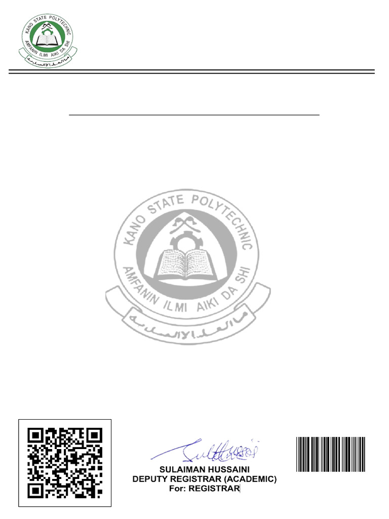 Kanopoly Admission Letter 61933 | PDF