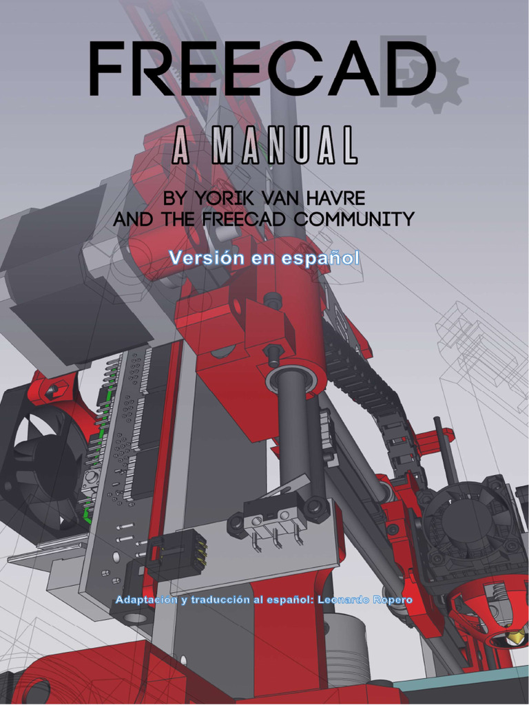 A Freecad Manual - Esp | PDF | Distribución de Linux | Botón (Computación)