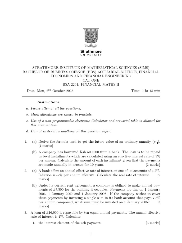 1_FM2_CAT_1_021023_AFFE | PDF | Interest | Bonds (Finance)