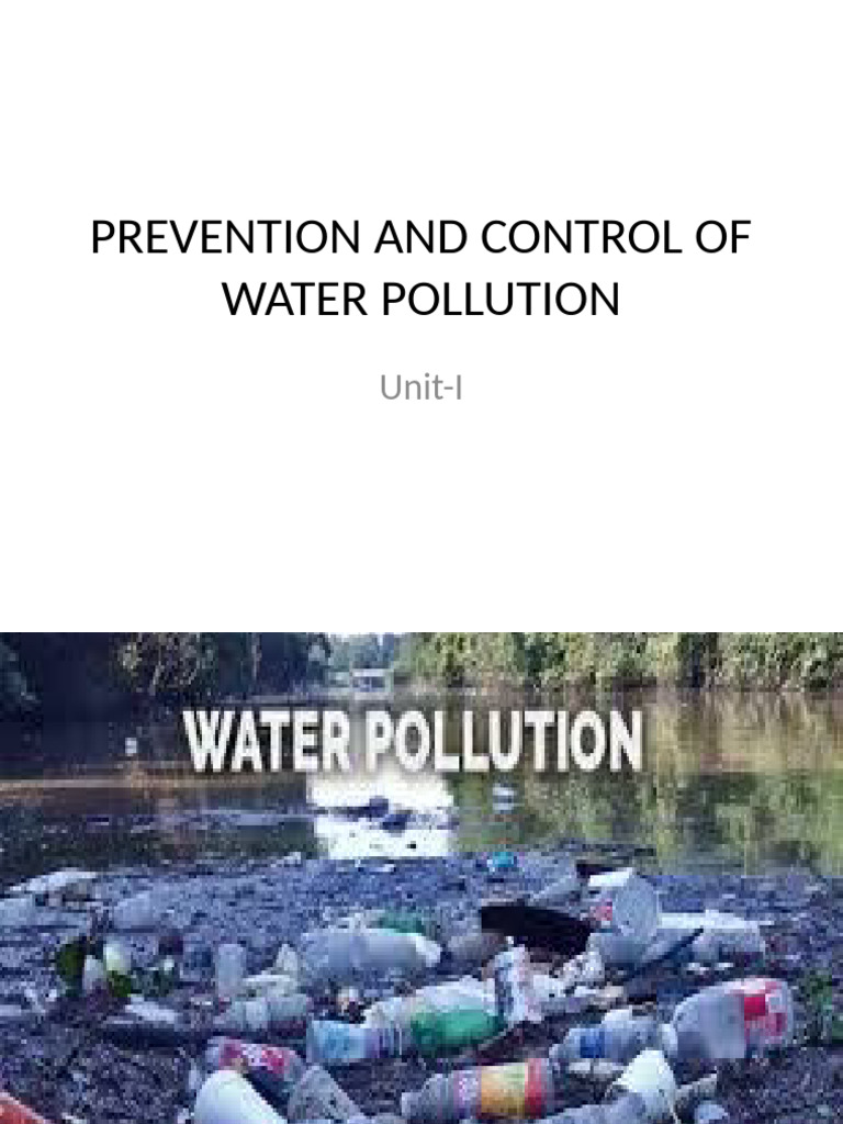 Water Pollution control | PDF | Water Pollution | Water