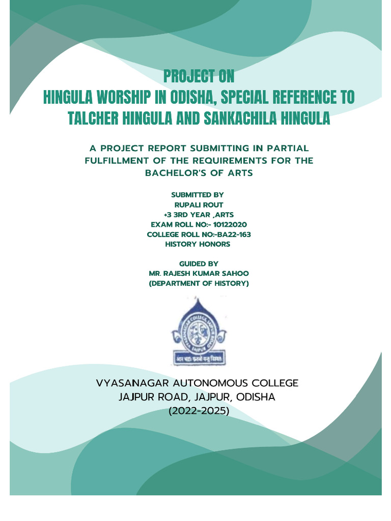 Hingula Project | PDF