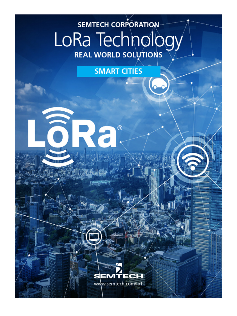 Usecase Semtech Smartcities Book | PDF | Internet Of Things | Parking