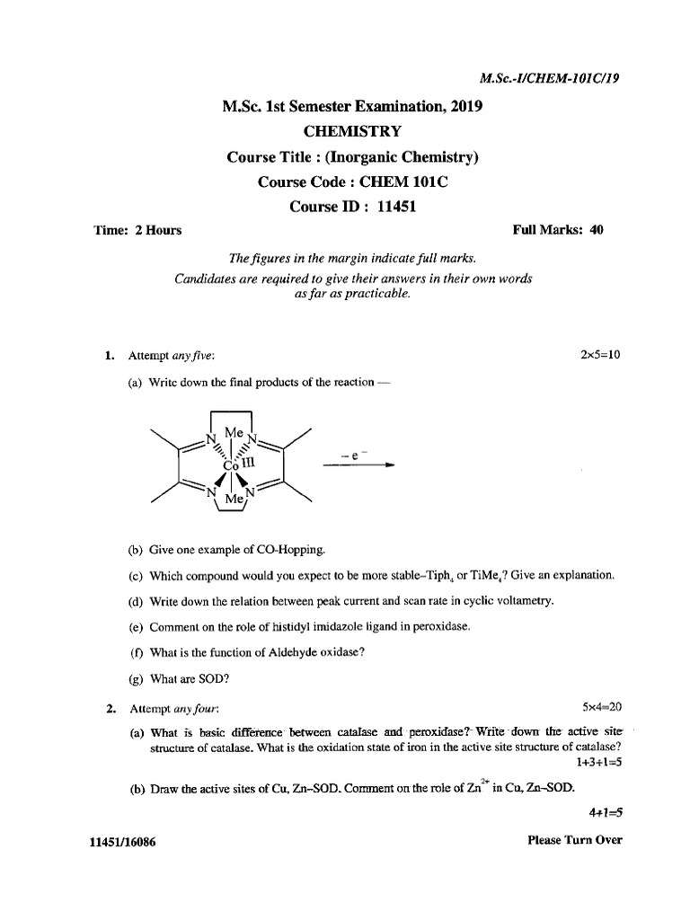 101C 2018-2019 | PDF