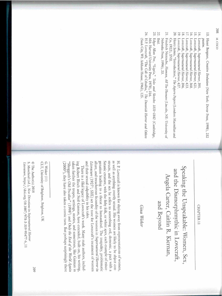 Wisker Chapter | PDF
