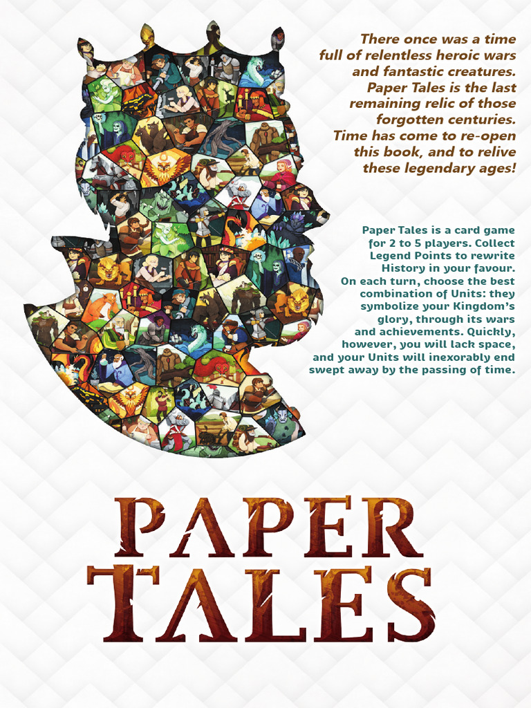 Paper Tales: Card Game Overview | PDF