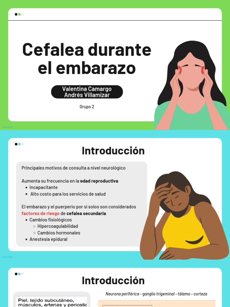 Cefalea en el Embarazo: Causas y Tratamiento | PDF | Dolor de cabeza ...