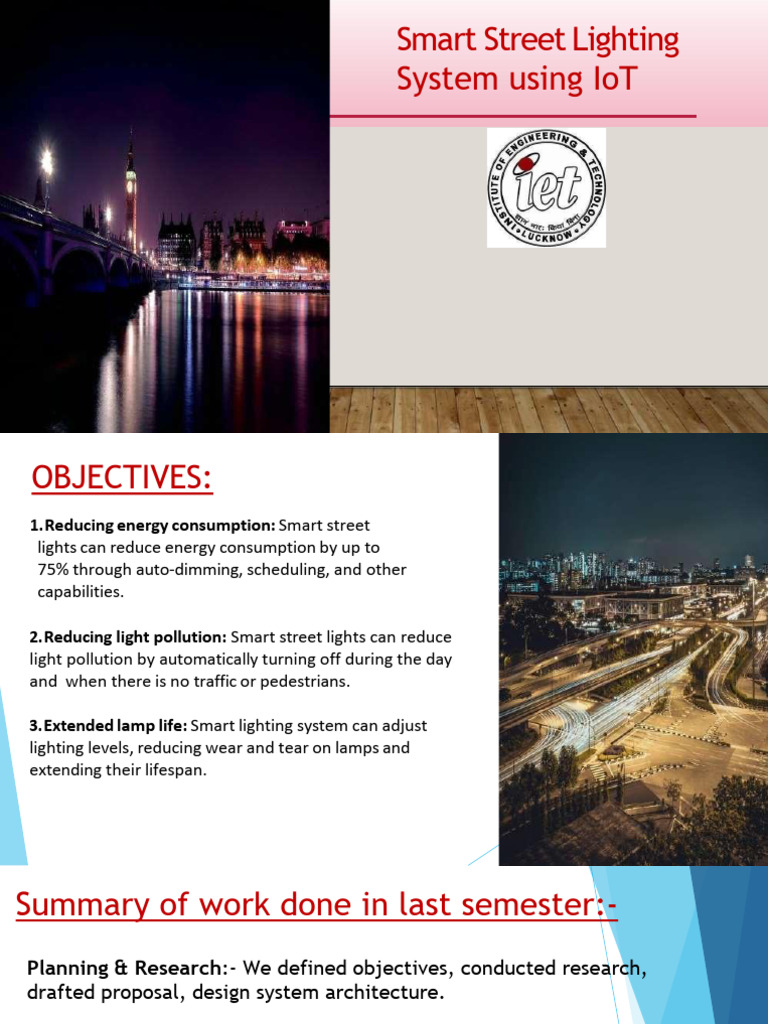 SMART SREET LIGHT using Iot | PDF