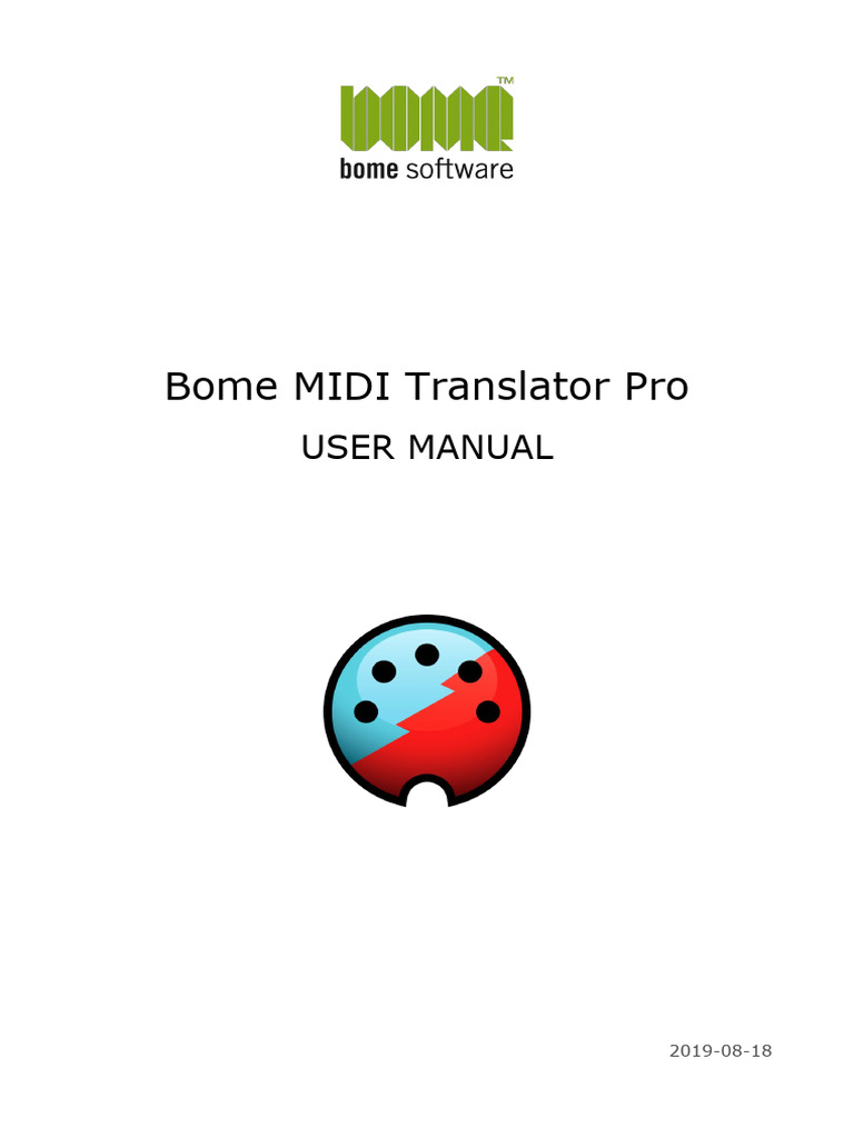 BOME Miditranslator Manual | PDF | Icon (Computing) | Computer Science