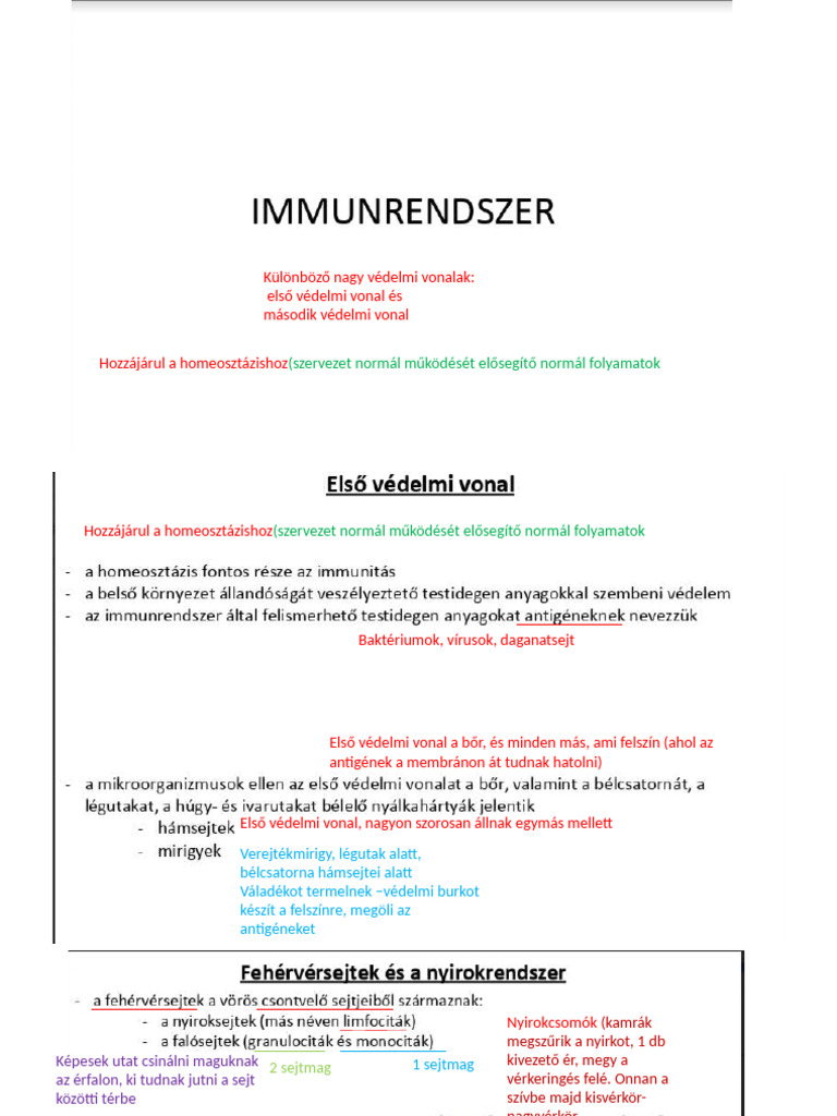18-Immunrendszer Sci | PDF