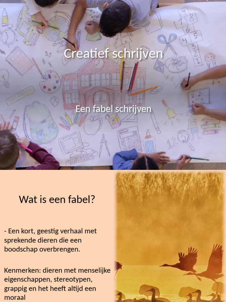 Een Fabel Schrijven | PDF