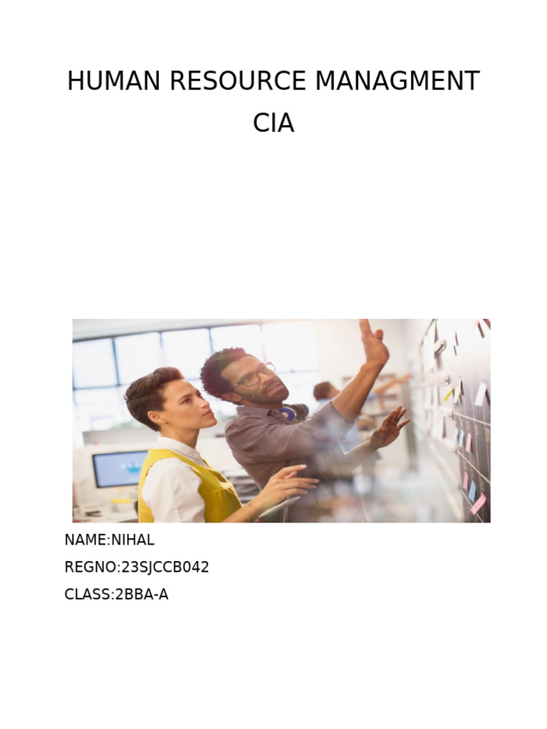 Human Resource Managment 1 | PDF | Human Resource Management | Recruitment