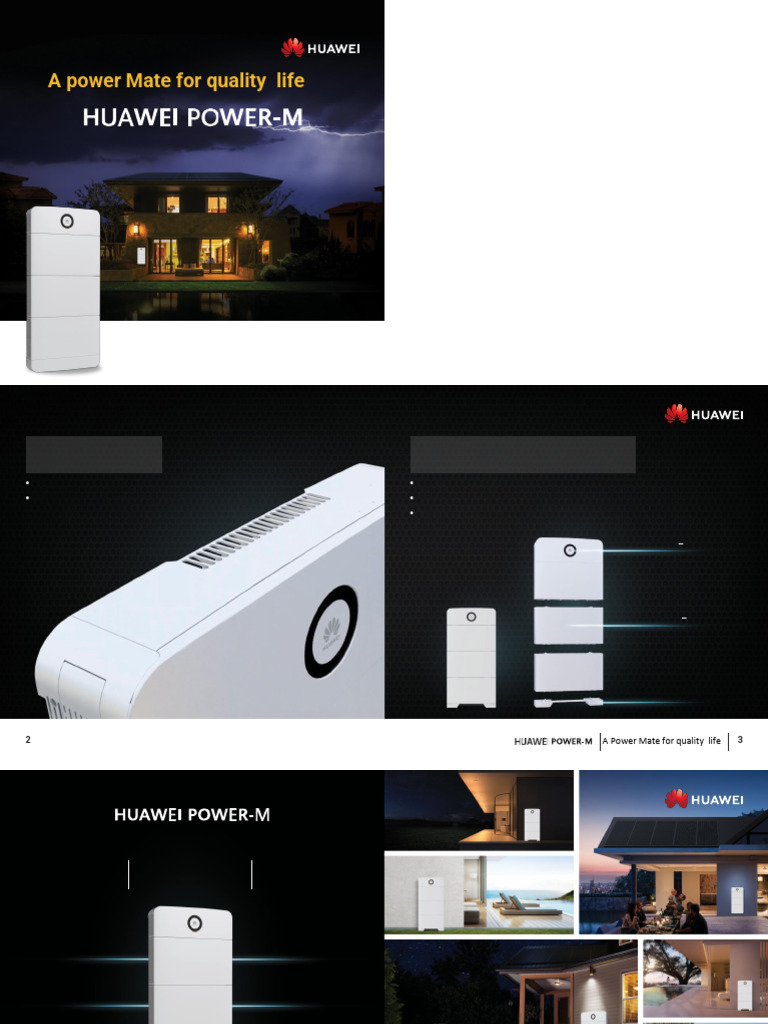 Huawei_POWER-M_Booklet - 可编辑 | PDF | Electrical Engineering | Food And ...