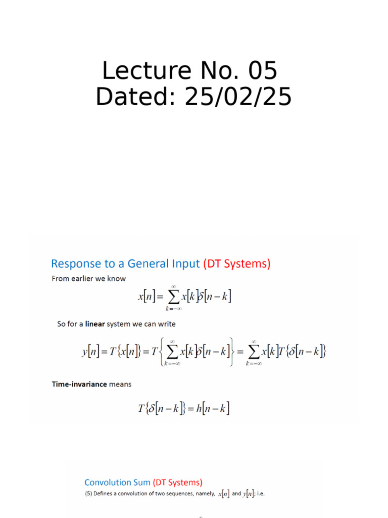 Lecture No - 05 | PDF