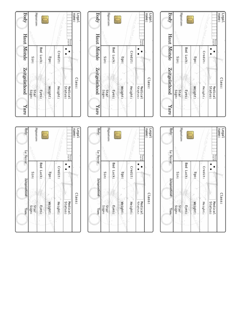 Greed - Card Print-1 | PDF