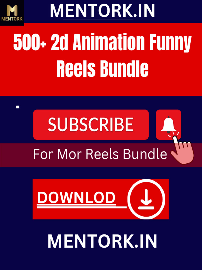 1000 2d Animation Funny Reels Bundle Wfe7k9 3 | PDF