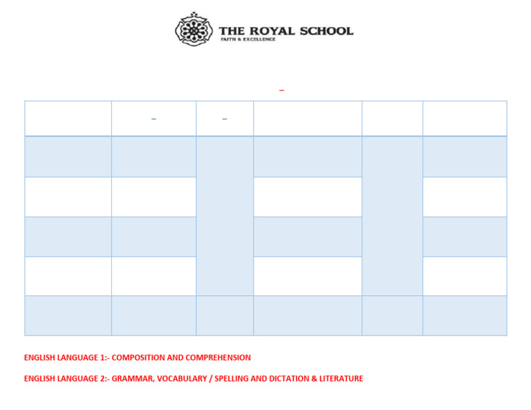END OF TERM EXAMS TIME TABLE- JHS 2 | PDF