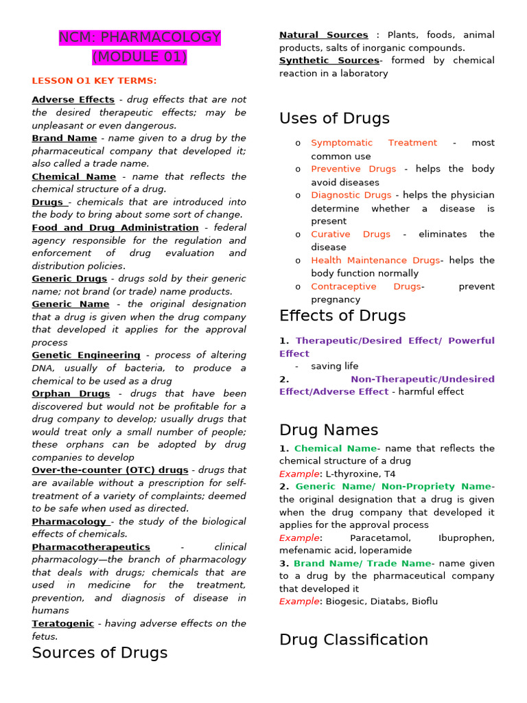 Pharma-Notes 030941 | PDF | Over The Counter Drug | Pharmacokinetics