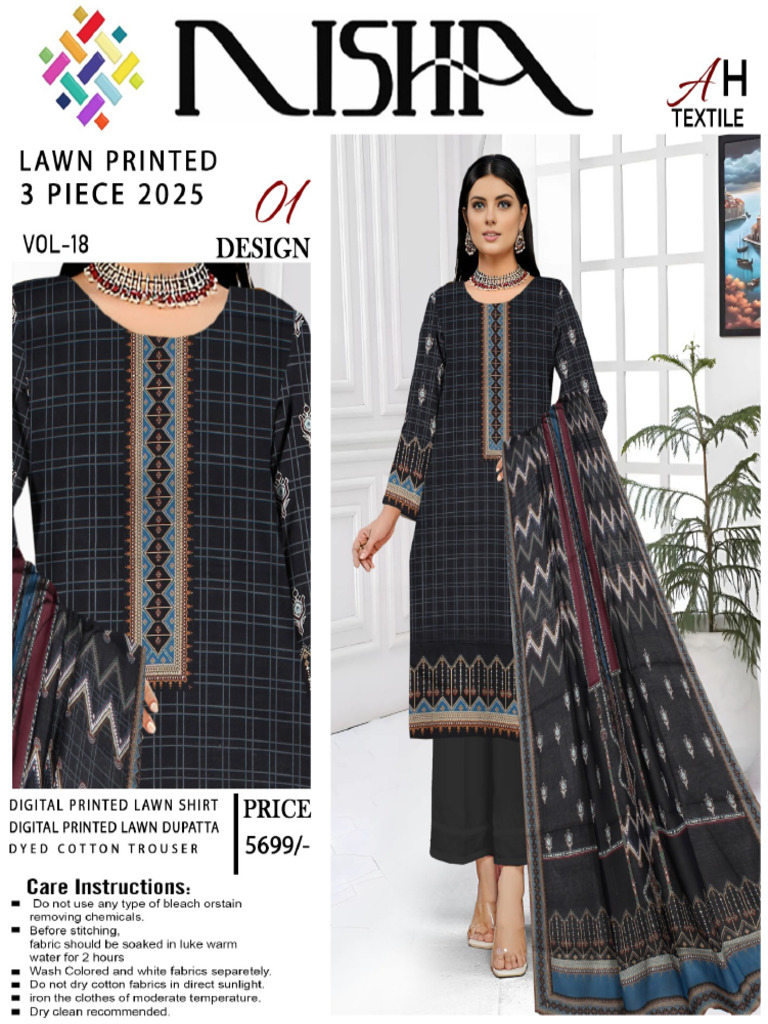Nisha Lawn v18 | PDF