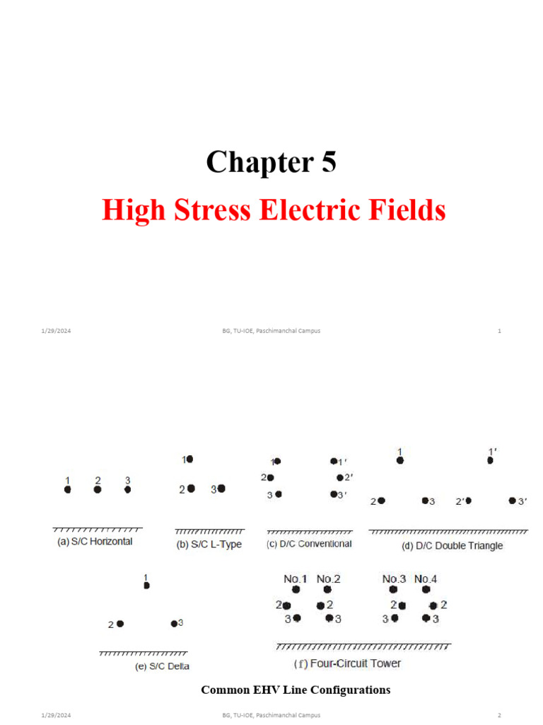 Chapter5 High-Stress Electric-Fields | PDF | Inductance | High Voltage