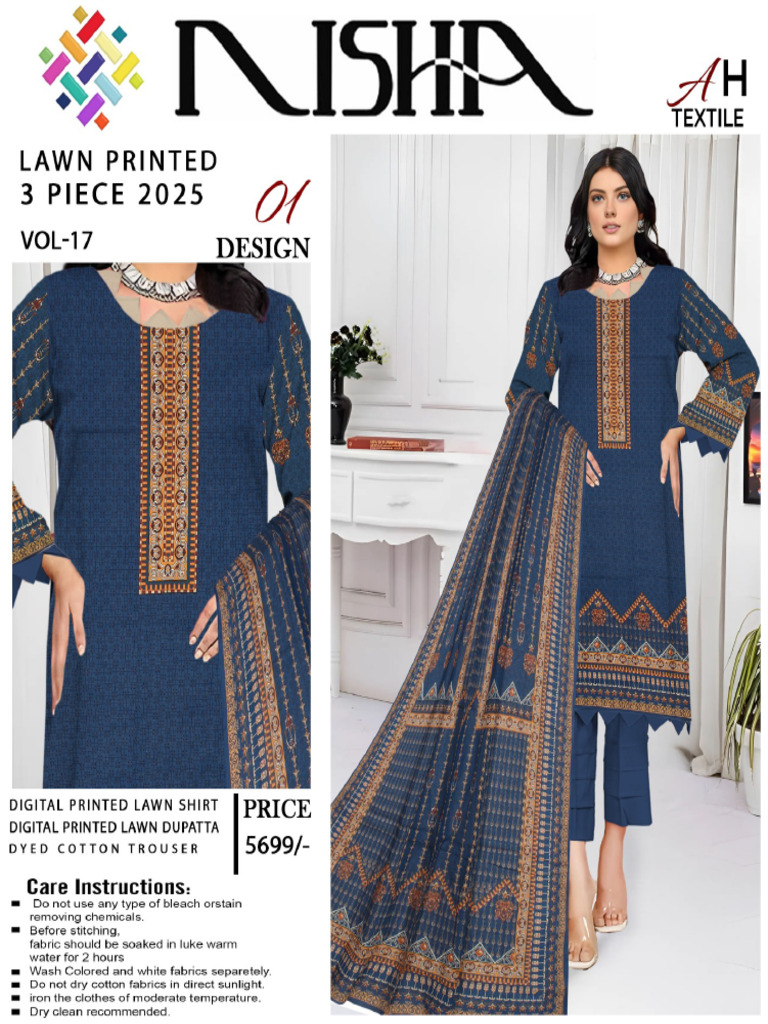 NISHA Lawn V17 | PDF