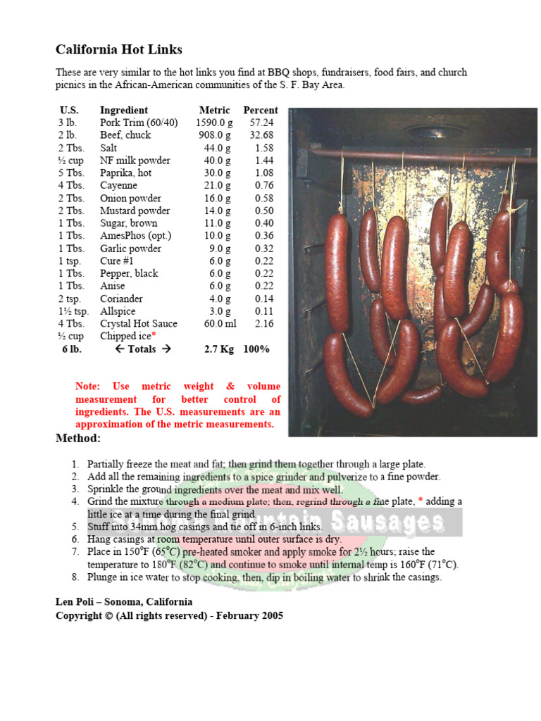 California Hot Links - Hot Links-California | PDF