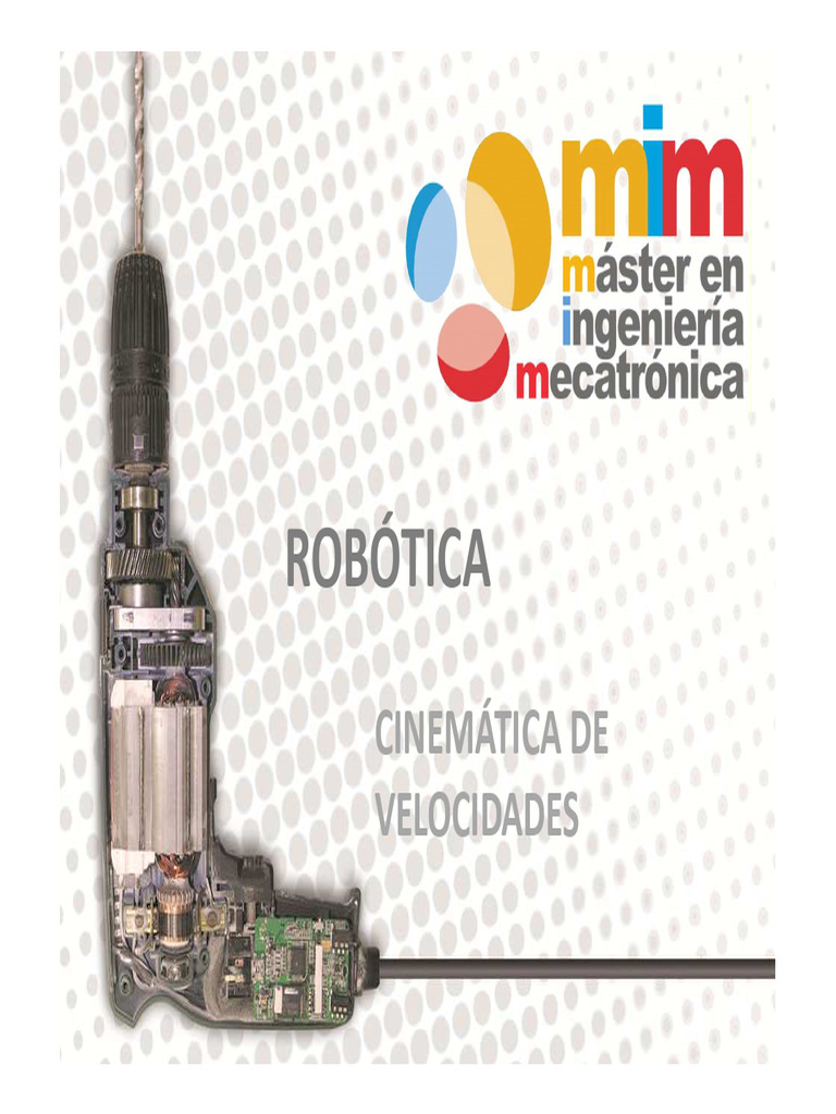 Cinemática de Brazos Robot Iv | PDF | Cinemática | Movimiento (física)