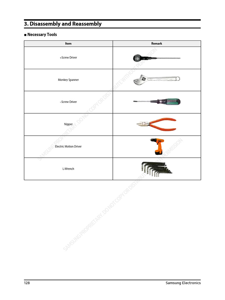 Disassembly & Reassembly | PDF | Manufactured Goods | Equipment