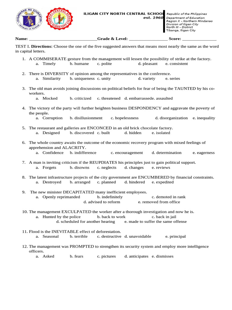 Grade 6 Part 2 | PDF
