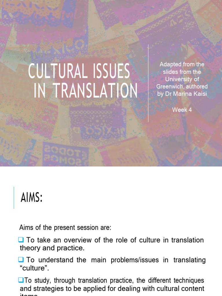 Cultural Challenges in Translation | PDF | Translations | Communication