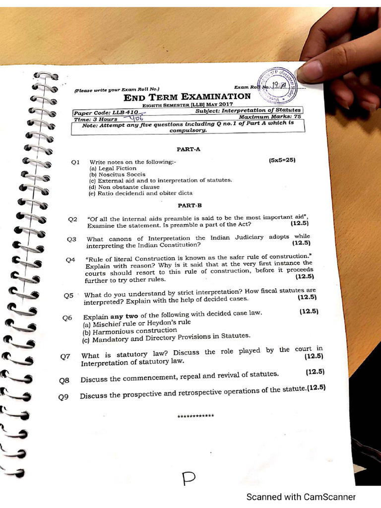 Viii Sem Question Ppr | PDF