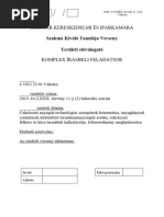 Cukrász Gyakorló Feladat. SZVK Szerinti Követelmény. 4. Feladatsor | PDF