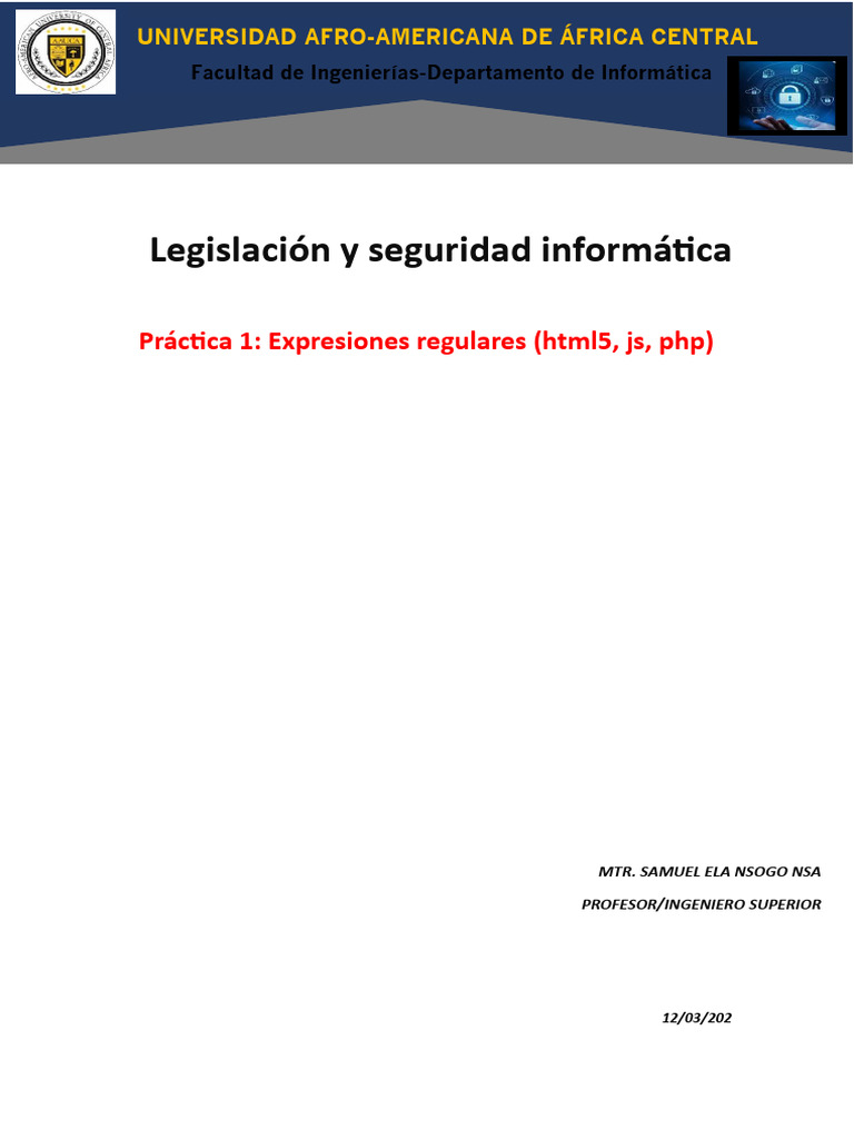 Practica1 Expresion Regular | PDF | Expresión regular | Lenguaje de programación