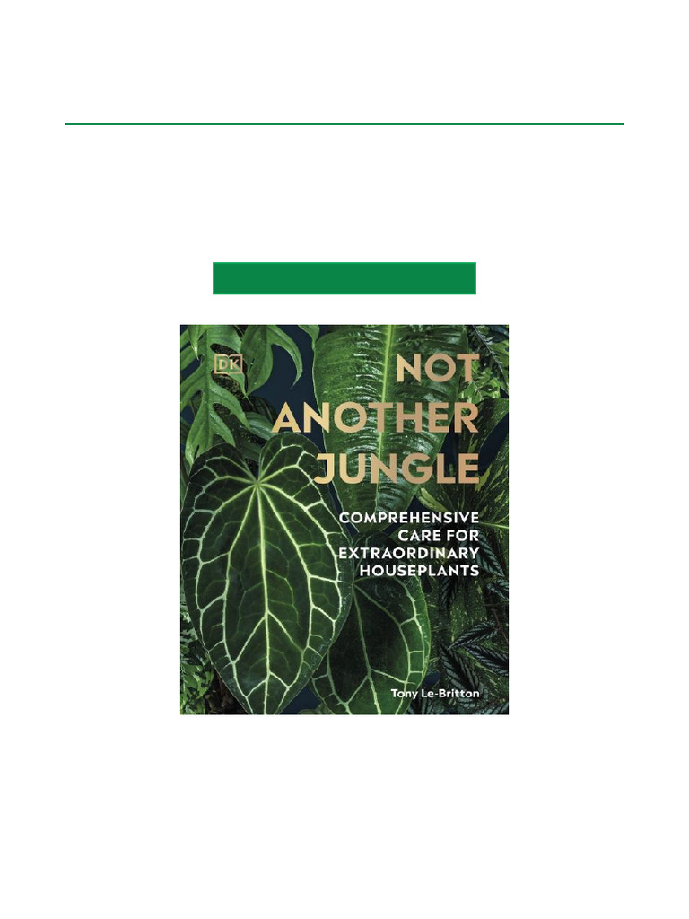 Free Download Not Another Jungle Comprehensive Care For Extraordinary ...