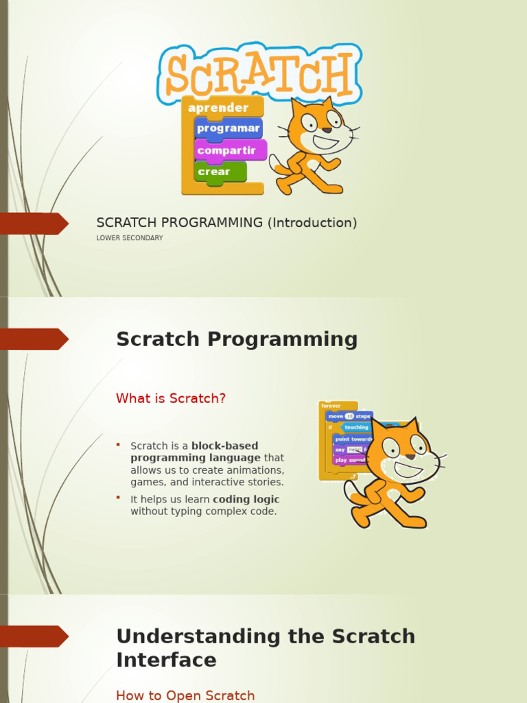 Scratch Programming Lower Primary - Year 5&6 - Copy - 1741958593 | PDF ...