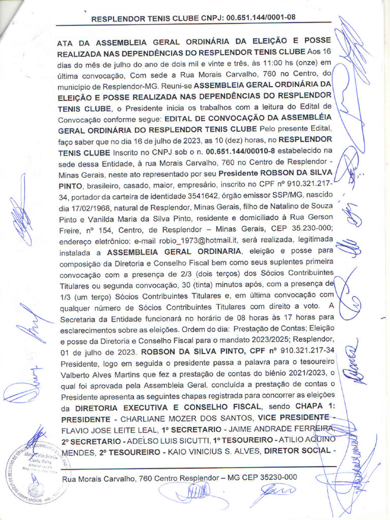 Ata RTC 2023 Registrada | PDF
