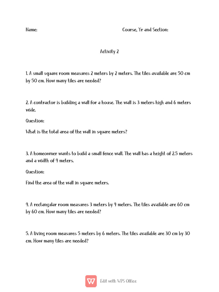 TLE-IC-1-ACTIVITY-2 | PDF