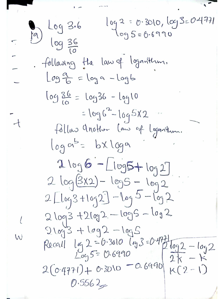 Mock Handwritten Solution (PART 1) | PDF