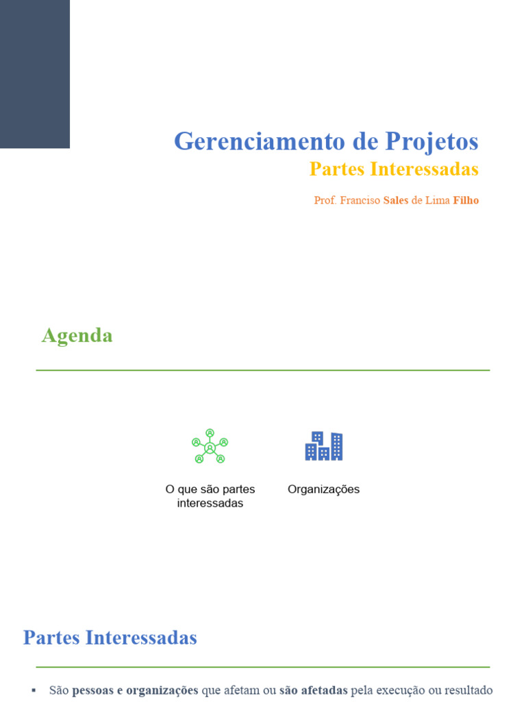 Aula 03 - Partes Interessadas | PDF | Business