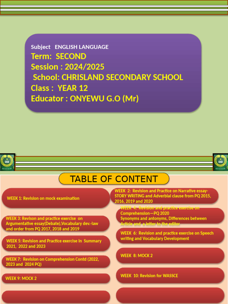 Year 12 English Language Curriculum | PDF | Adverb | Syntax