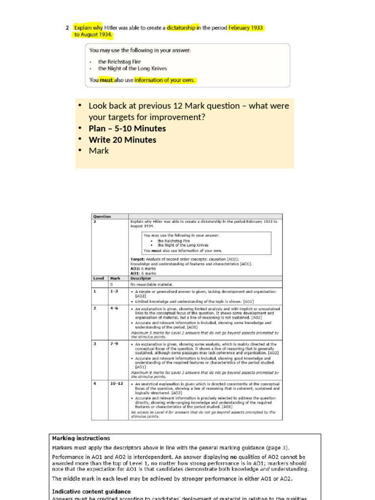 12 Mark Dictator | PDF