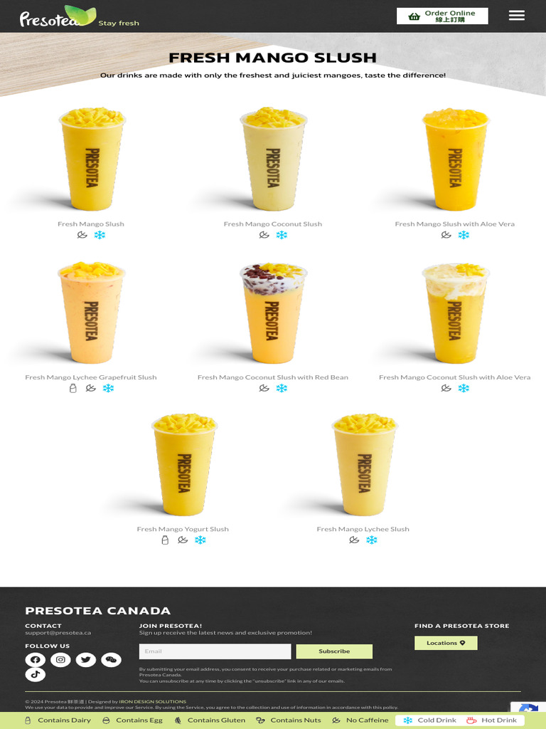 Fresh Mango Slush | PDF