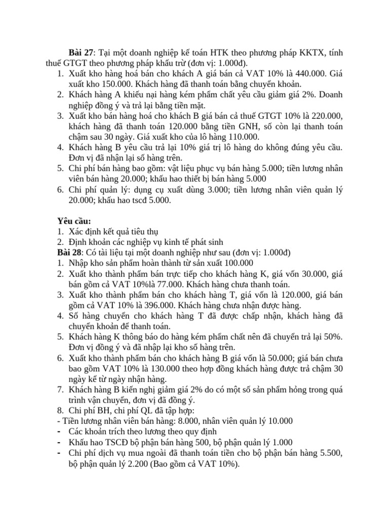 Bài Tthu-NLKT | PDF