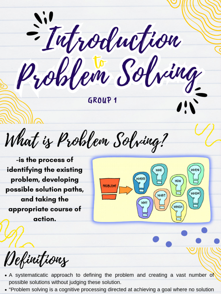 introduction-to-problem-solving_20241022_124001_0000 | PDF | Psychology ...