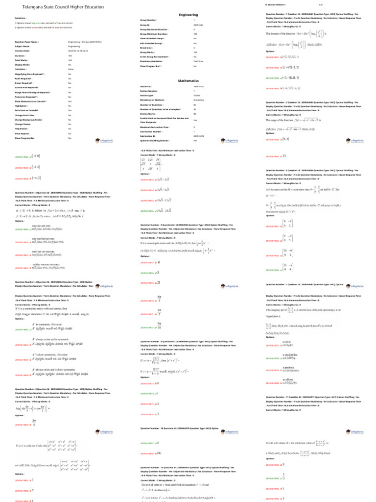 pyq paper 2023 | PDF | Multiple Choice