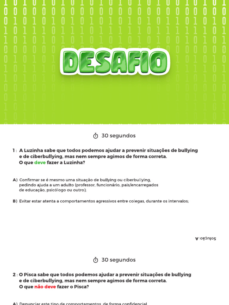 Cartas Desafio | PDF