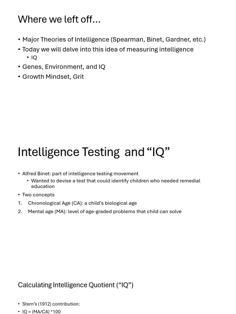 W25intelligencept2 SVpost | PDF | Intelligence Quotient | Twin